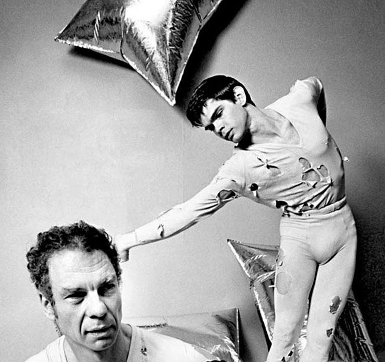 Jack Mitchell - Merce Cunningham, Barbara Lloyd and Albert Reid performing 'RainForest' For Sale ...