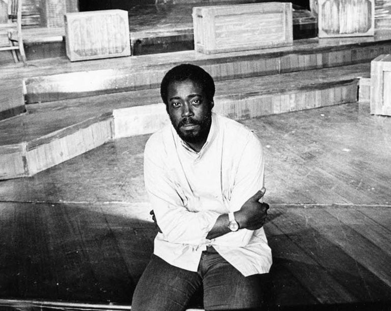 Jack Mitchell - Playwright Charles Fuller on the set of his Pulitzer ...