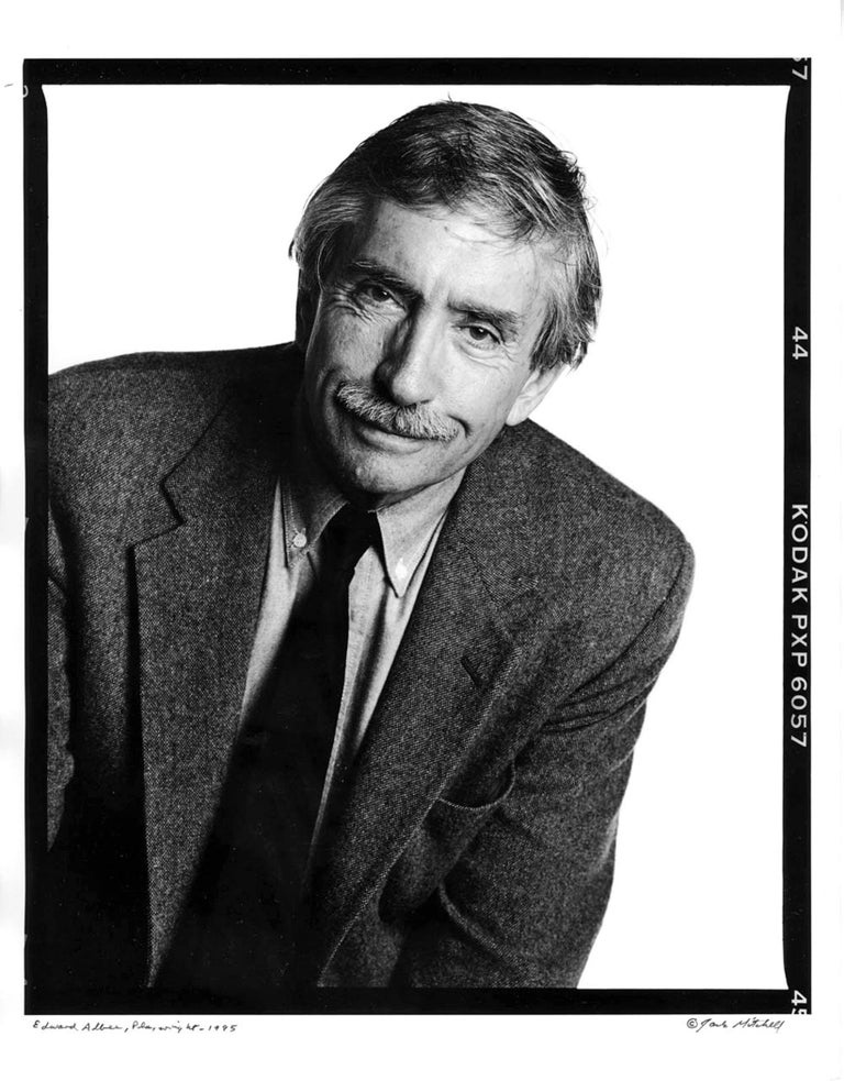 Jack Mitchell - Pulitzer prize-winning playwright Edward Albee, signed ...