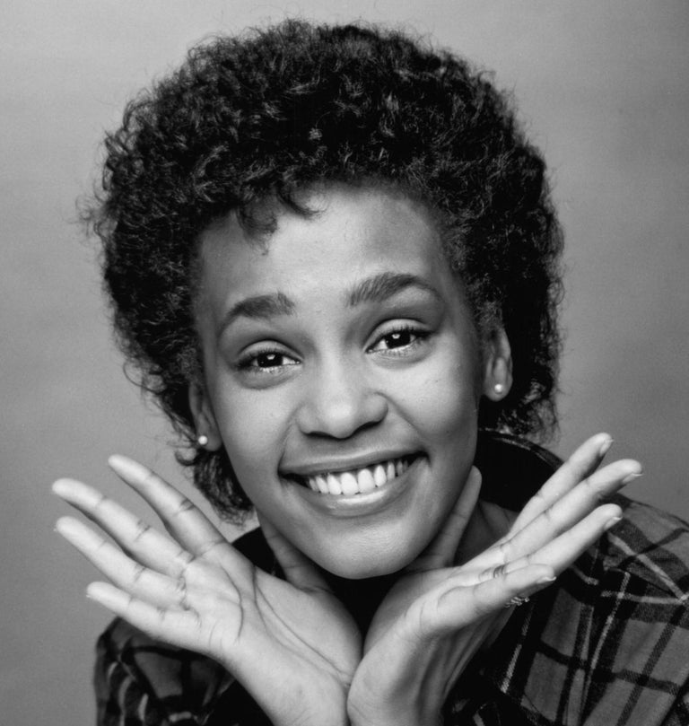 Jack Mitchell - Singer Whitney Houston - first professional photo ...