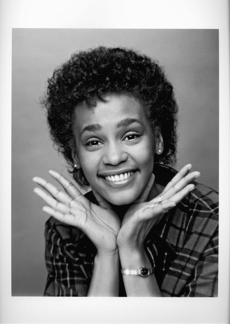 Jack Mitchell - Singer Whitney Houston - first professional photo ...
