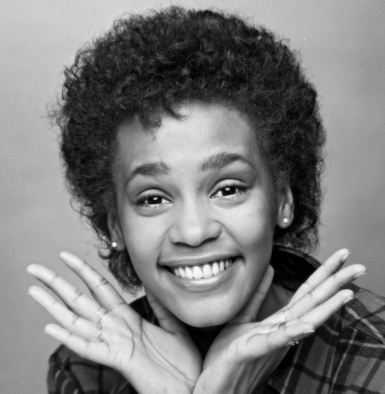 Jack Mitchell - Singer Whitney Houston when she was a senior in high ...