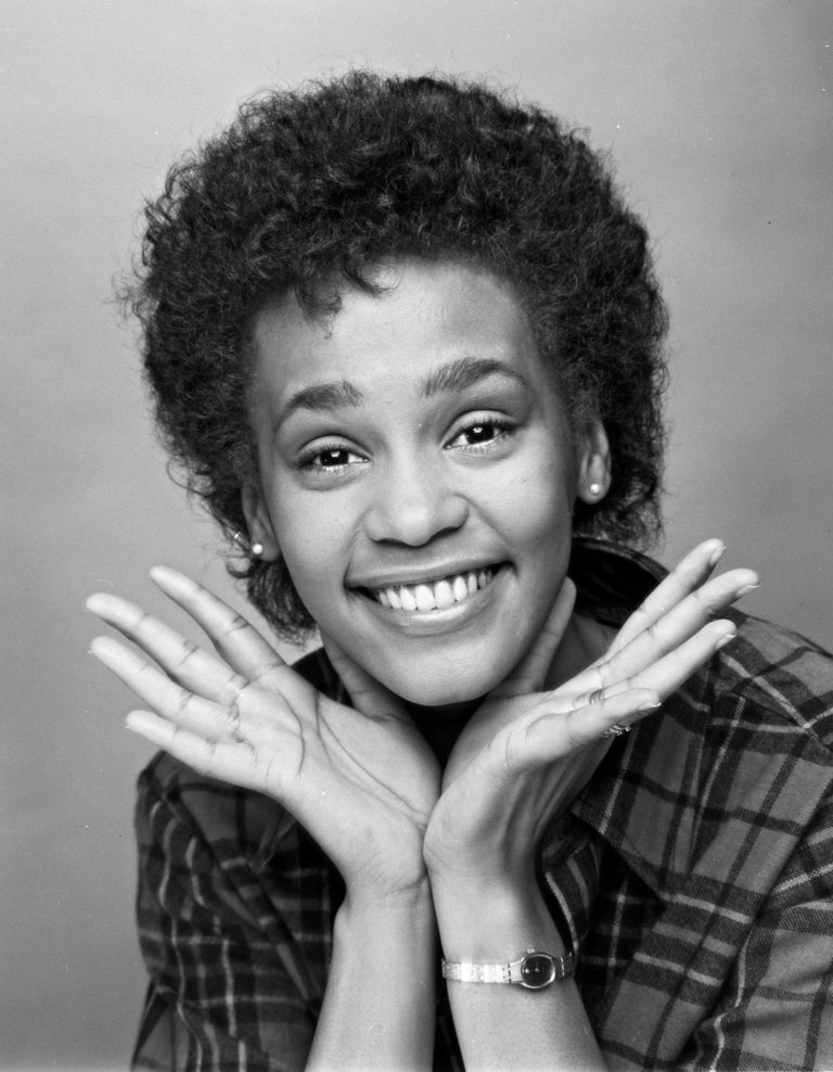 Jack Mitchell - Singer Whitney Houston when she was a senior in high ...