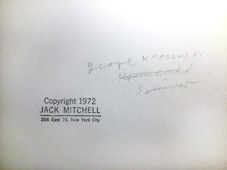 Jack Mitchell - Swimmer/Athlete George Krasowski, Photographed Nude for ...