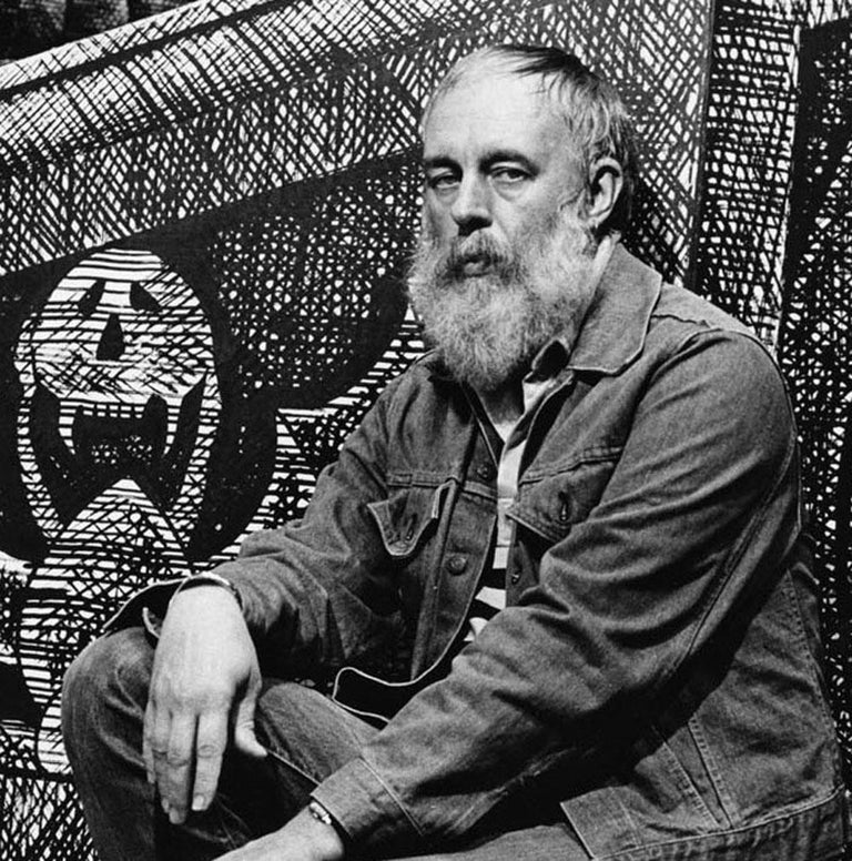 Jack Mitchell - Tony Award-winning artist Edward Gorey on his set for ...