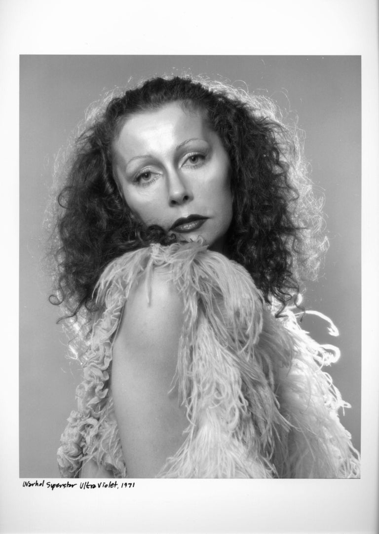 Jack Mitchell - Warhol Superstar and artist Ultra Violet, real name ...