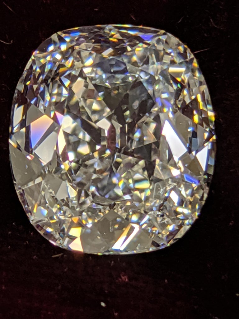 6 Carat F VS Antique Cut Cushion Diamond and Ring Engagement /Upgrade ...