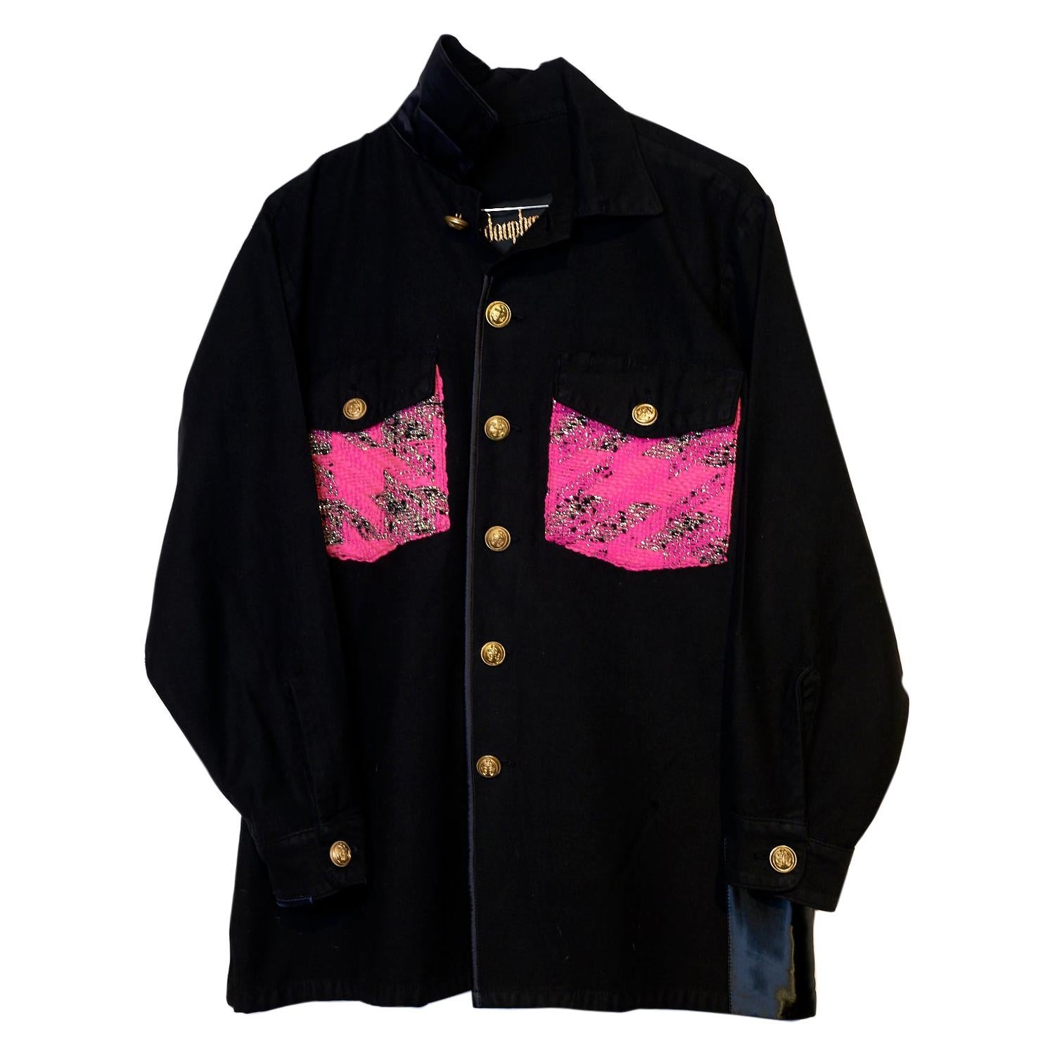 Pink Military Jacket - 2 For Sale on 1stDibs