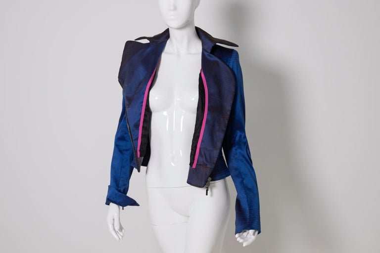 Emanuel Ungaro Vintage Fluorescent Jacket, Original Label For Sale at ...