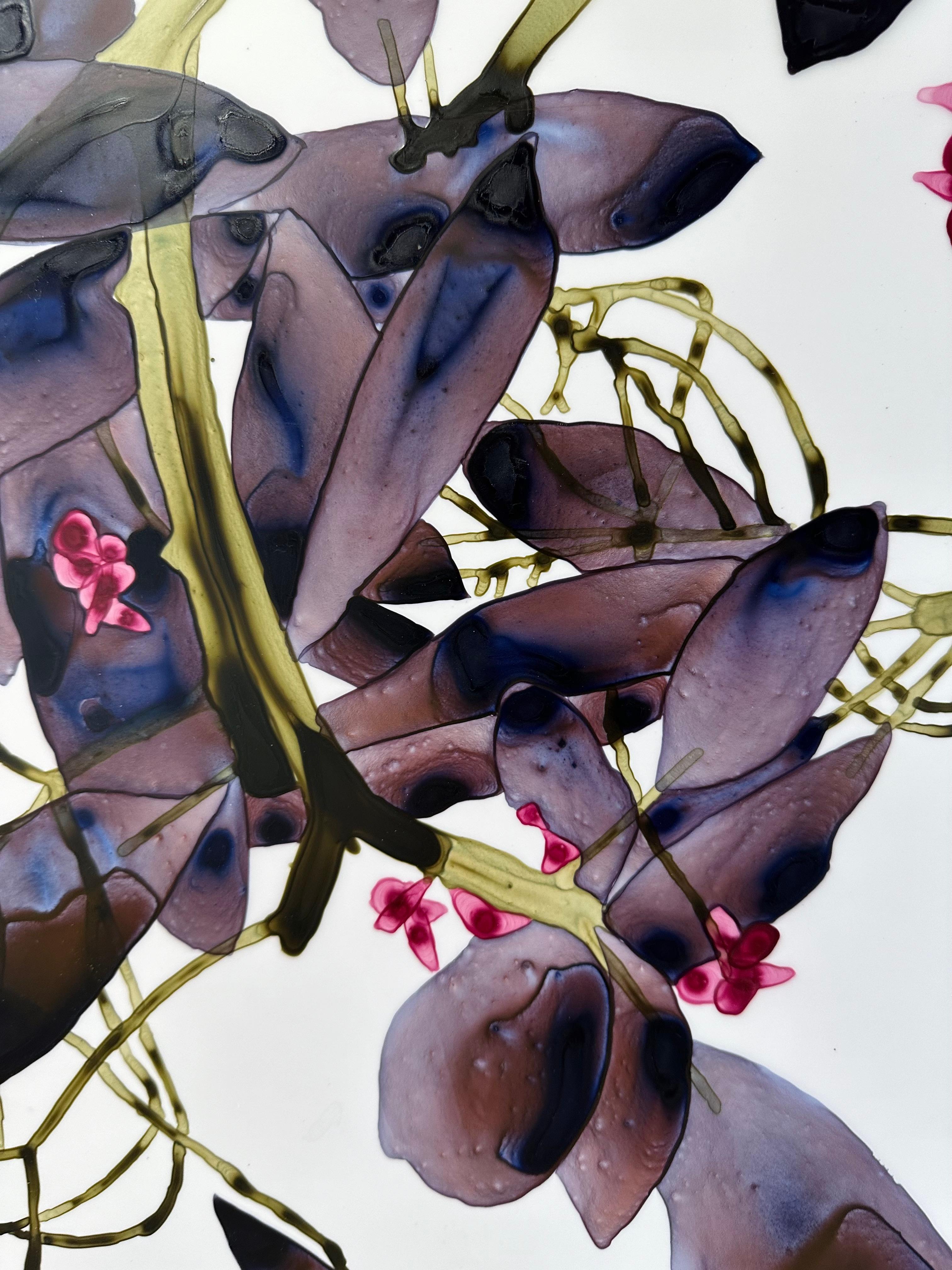 Jackie Battenfield - Whirligig Cs3, Dark Eggplant, Pink, Brown ...