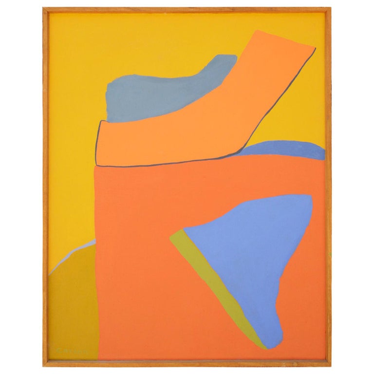 Jackie Carson Acrylic on Canvas Painting at 1stDibs