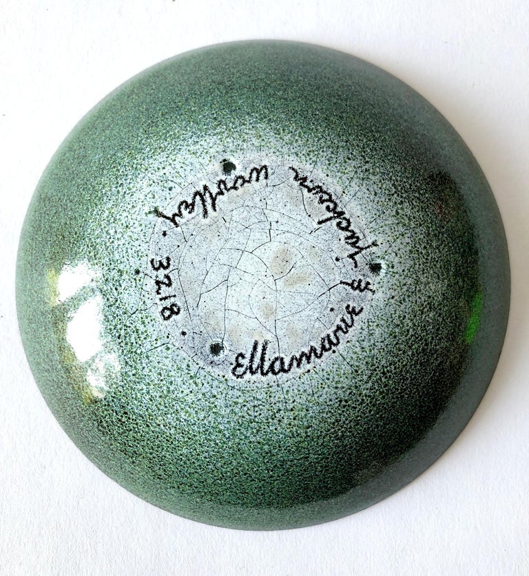 Jackson and Ellamarie Woolley Early 1950s California Modernist Enamel ...