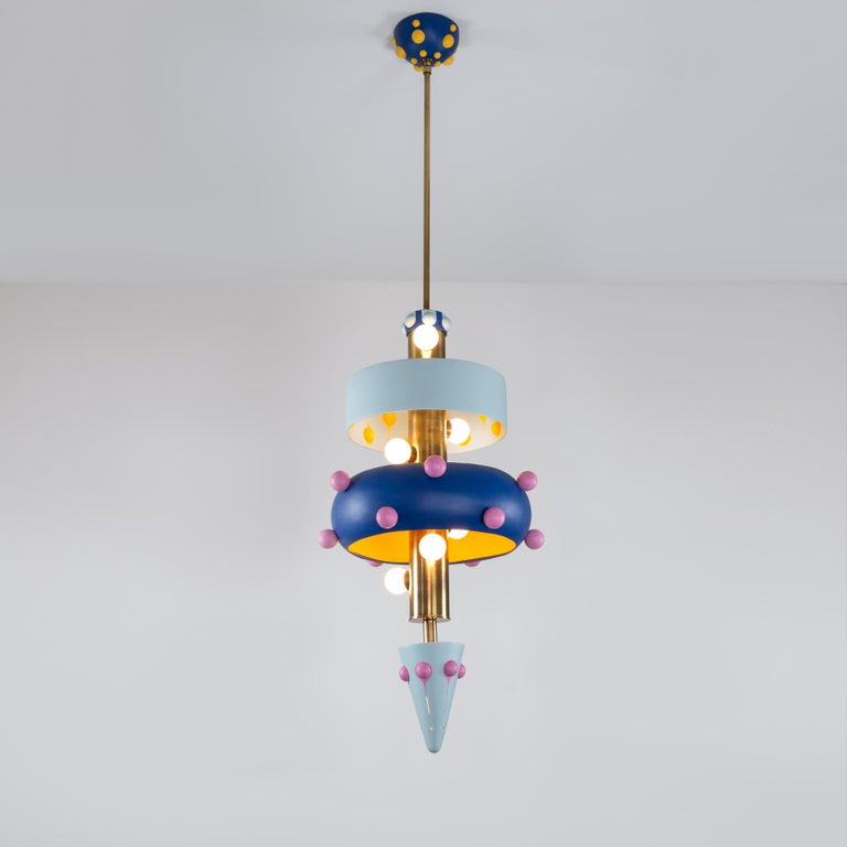 Jackson, Brass, Hand-Sculpted, Contemporary Chandelier, Kalin Asenov ...