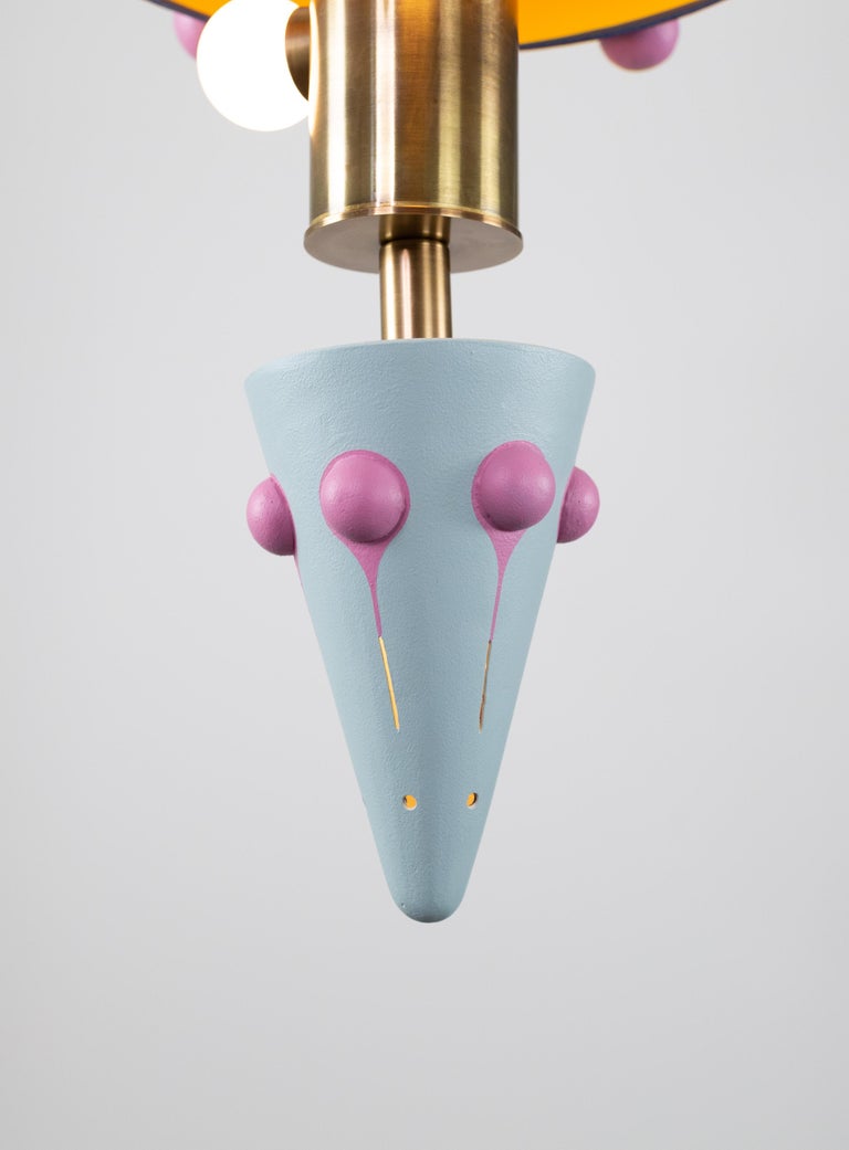 Jackson, Brass, Hand-Sculpted, Contemporary Chandelier, Kalin Asenov ...