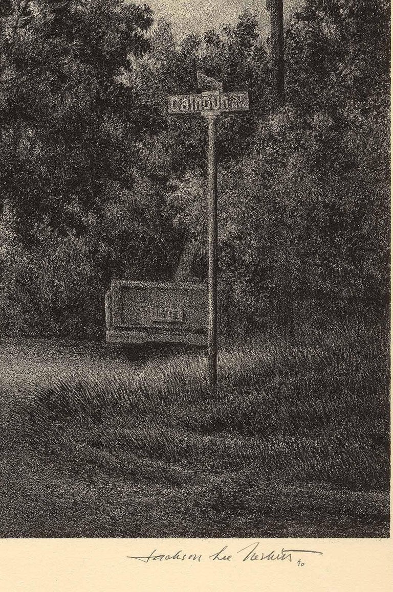 Jackson Lee Nesbitt - Calhoun Street (a bass violinist walking in ...