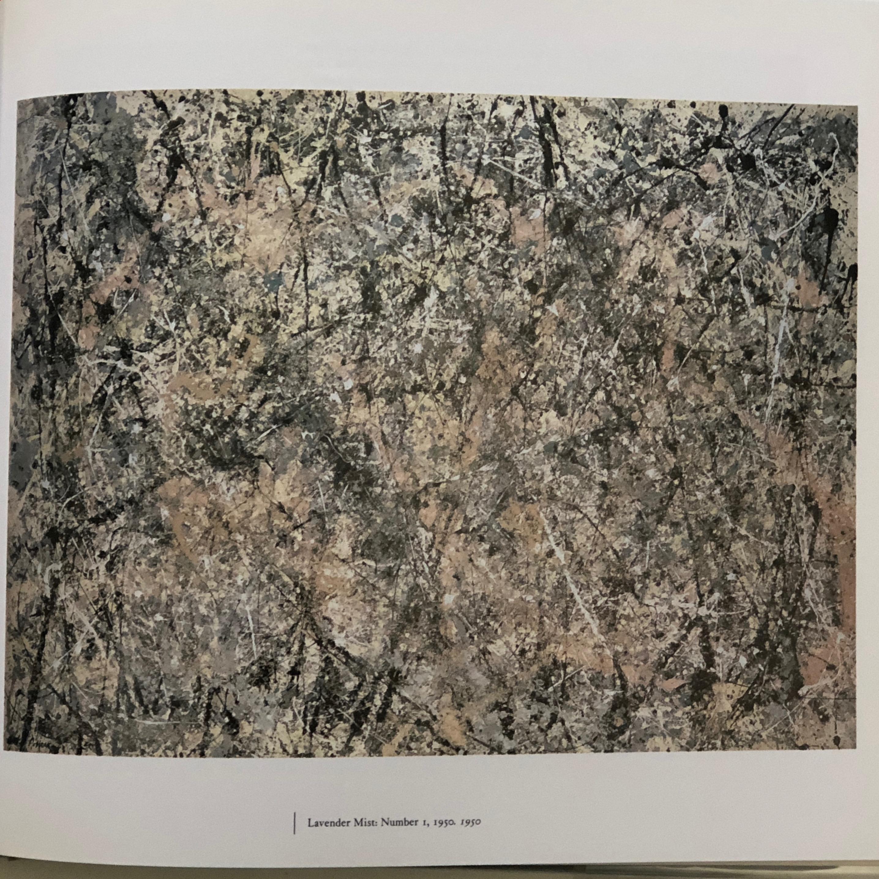 Jackson Pollock First Edition, 1989 at 1stDibs | number 1 lavender mist ...