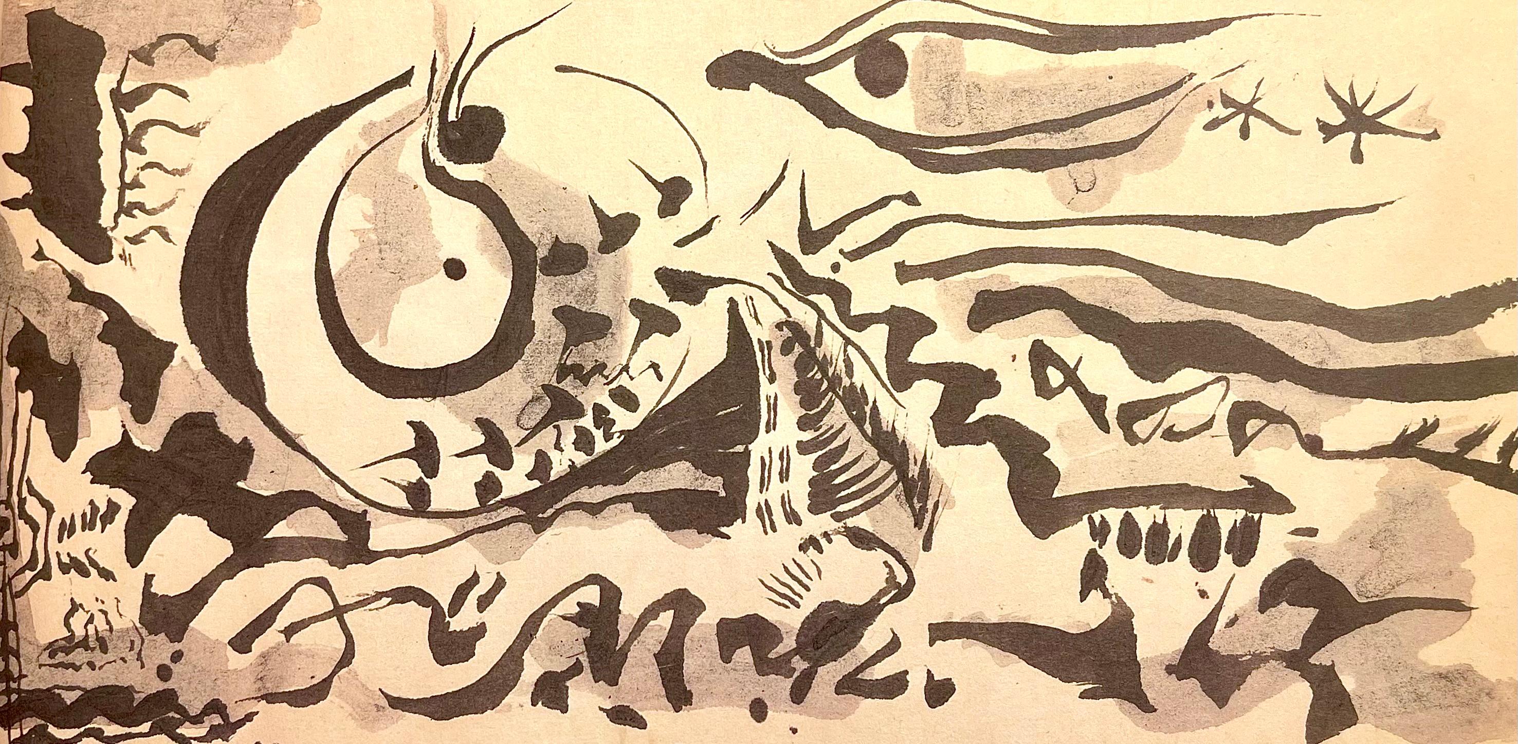 Conrad Marca-Relli 1 - VILLA NEUVE Signed Lithograph, City Landscape ...