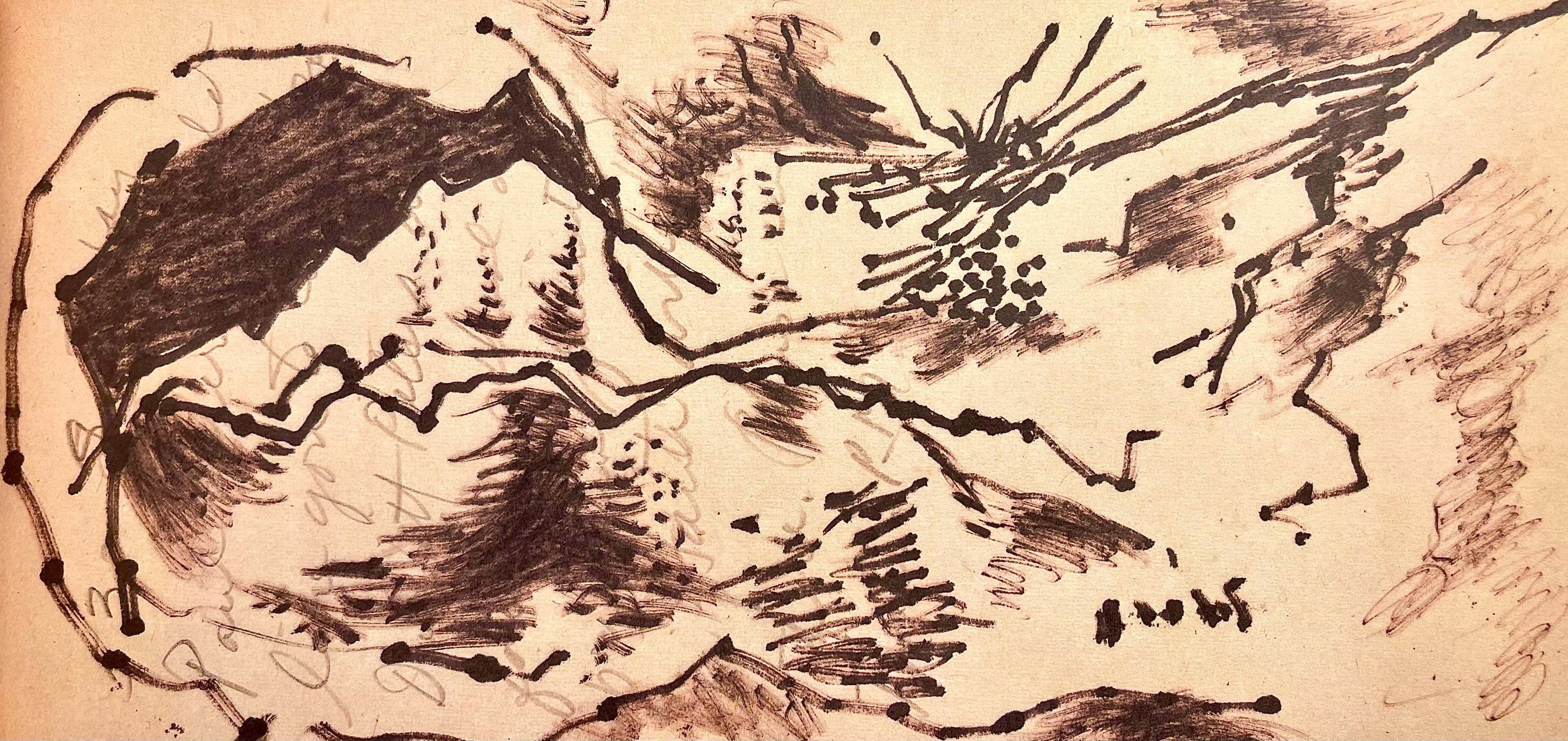 Jackson Pollock - Untitled - Expression no. 1 - Screen Print After ...