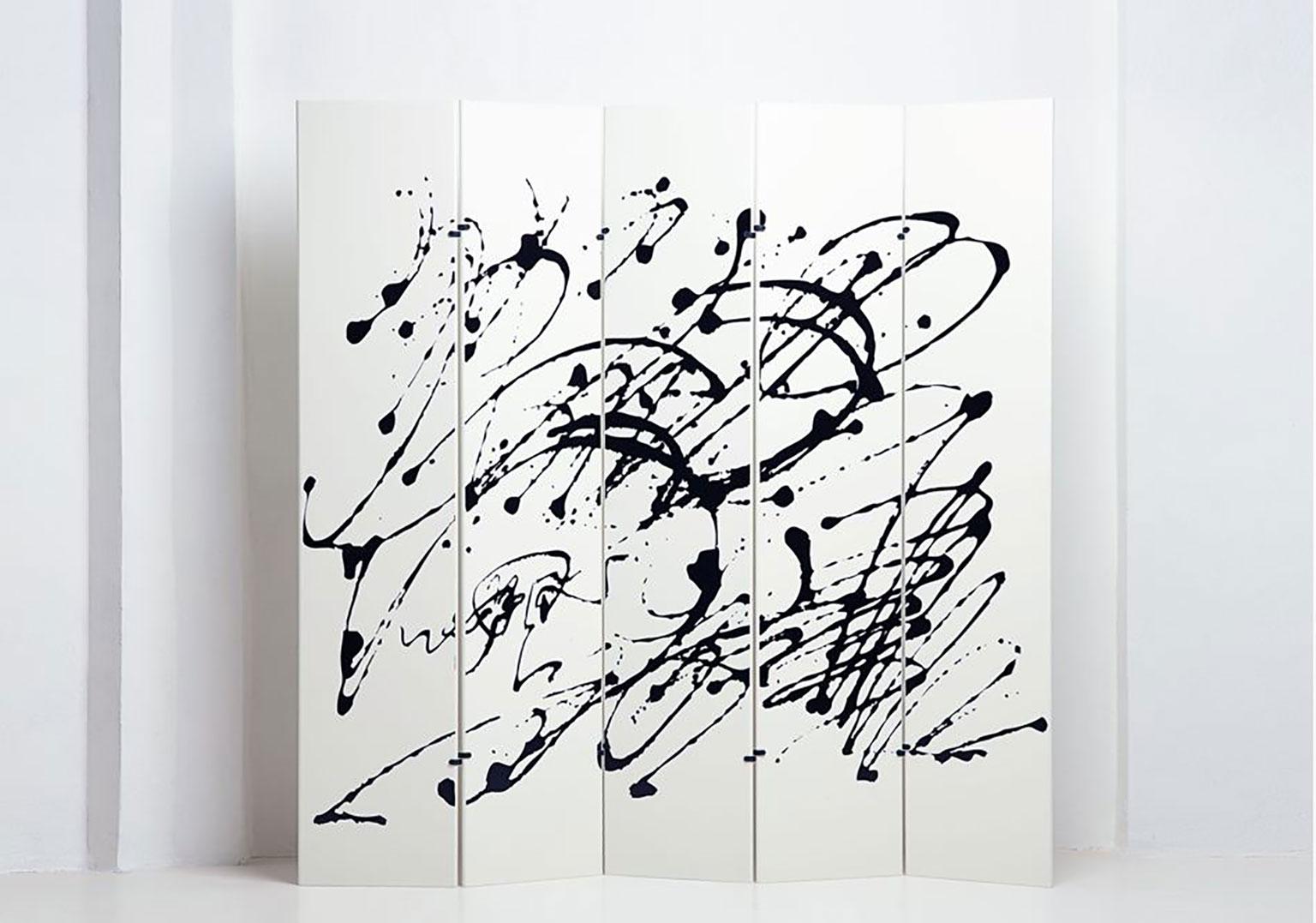 Jackson Pollock White Screen by Dino Gavina and Kazuhide Takahama at ...