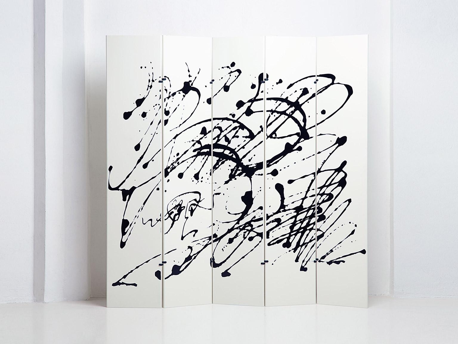 Jackson Pollock White Screen by Dino Gavina and Kazuhide Takahama at ...