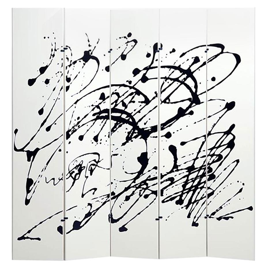 Jackson Pollock White Screen by Dino Gavina and Kazuhide Takahama at ...