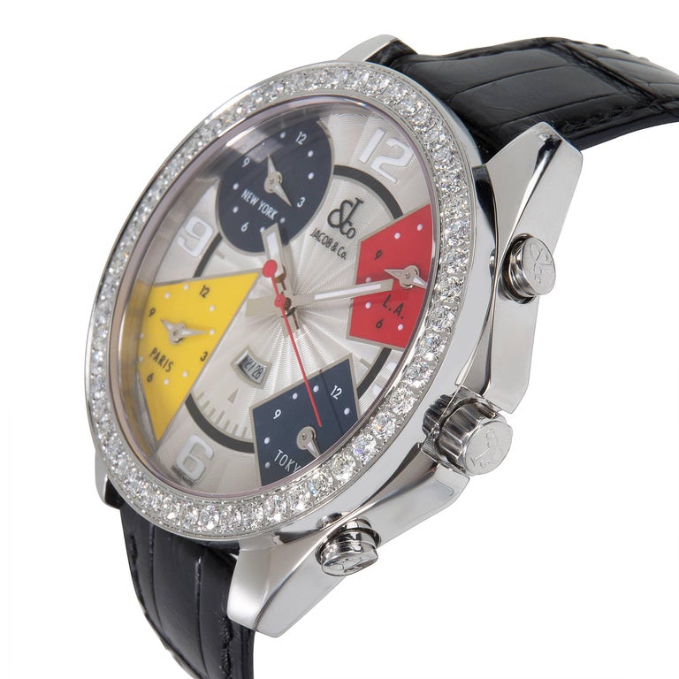 Jacob and Co. JC1 JC-1 Men's Watch in Stainless Steel For Sale at ...