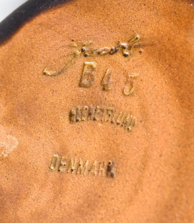 Jacob Bang for Hegnetslund, Large Table Lamp in Glazed Ceramics For ...