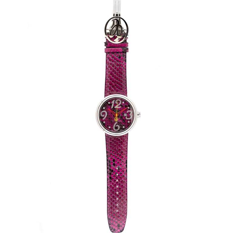 Jacob and Co Valentin Yudashkin Fuchsia Python Automatic Watch For Sale ...