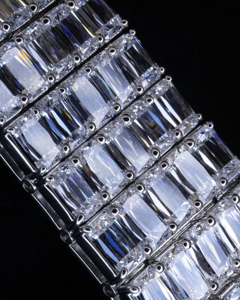 Jacob and Co White Gold Diamond Boutique Edition Wristwatch For Sale at ...