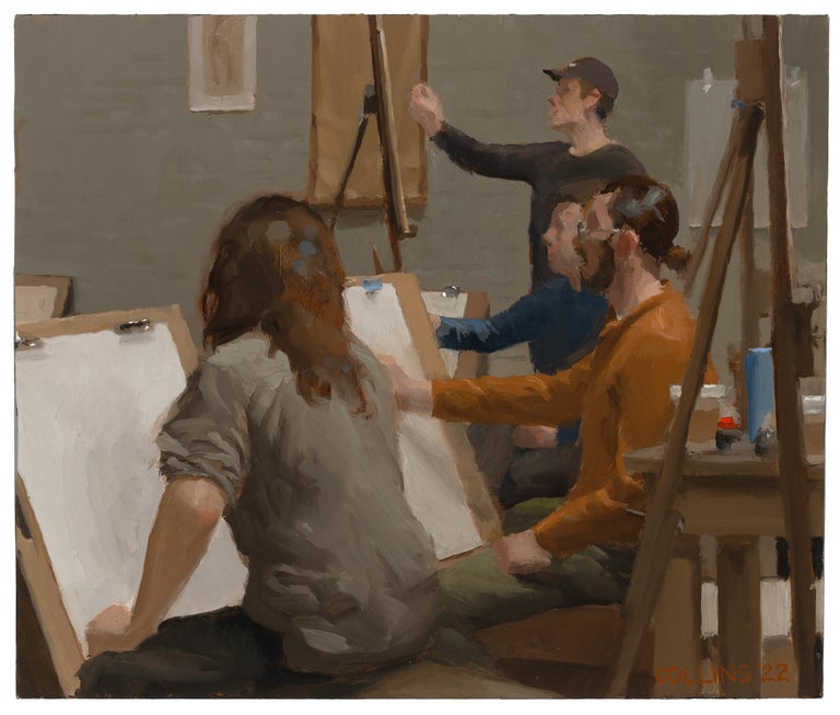 Jacob Collins - Silas, Gio, Etsuto and Frances For Sale at 1stDibs