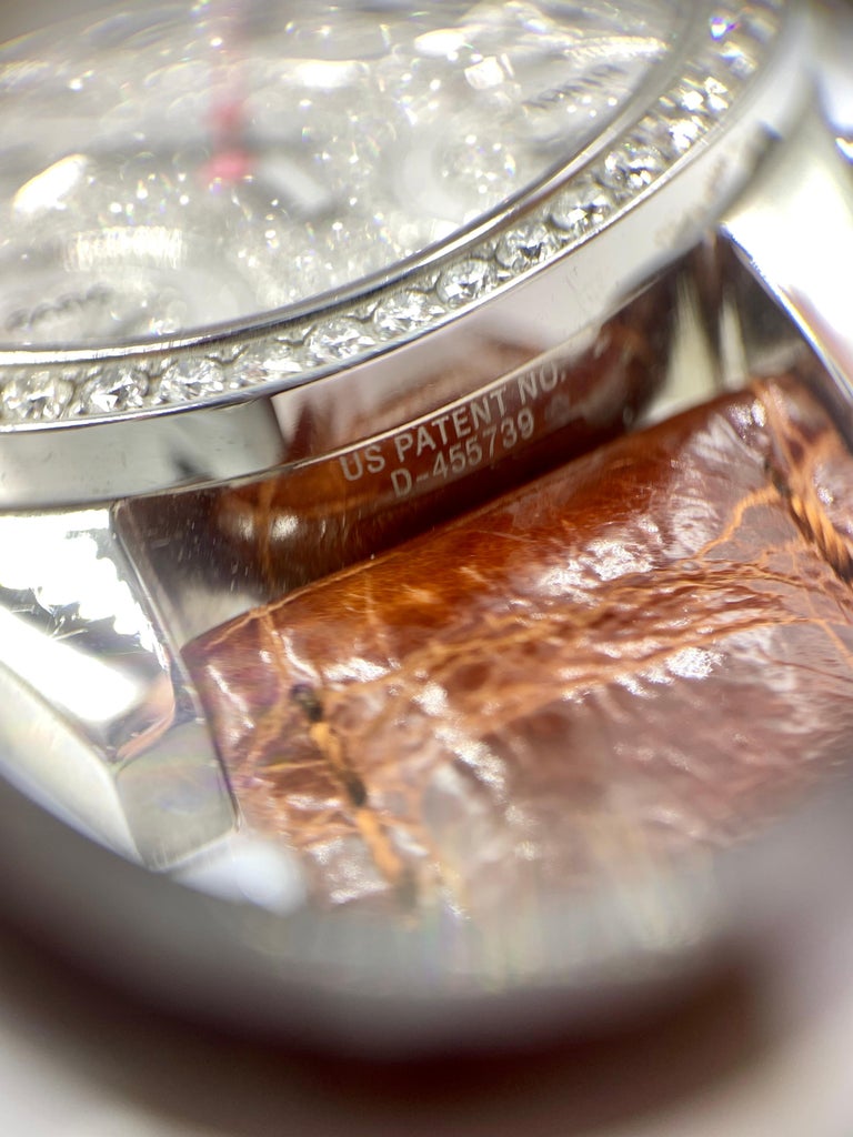 Jacob and Company 5 Time Zone Diamond Watch at 1stDibs