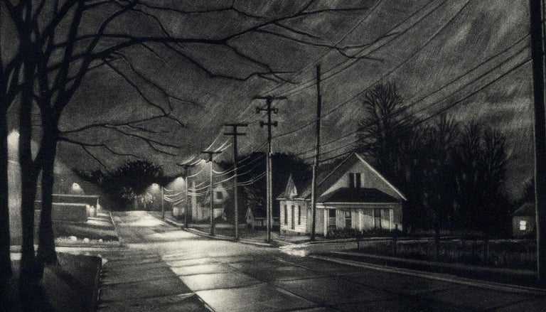 Jacob Crook - Gathering Storm (Storm Clouds Near Smith and Fay Streets ...