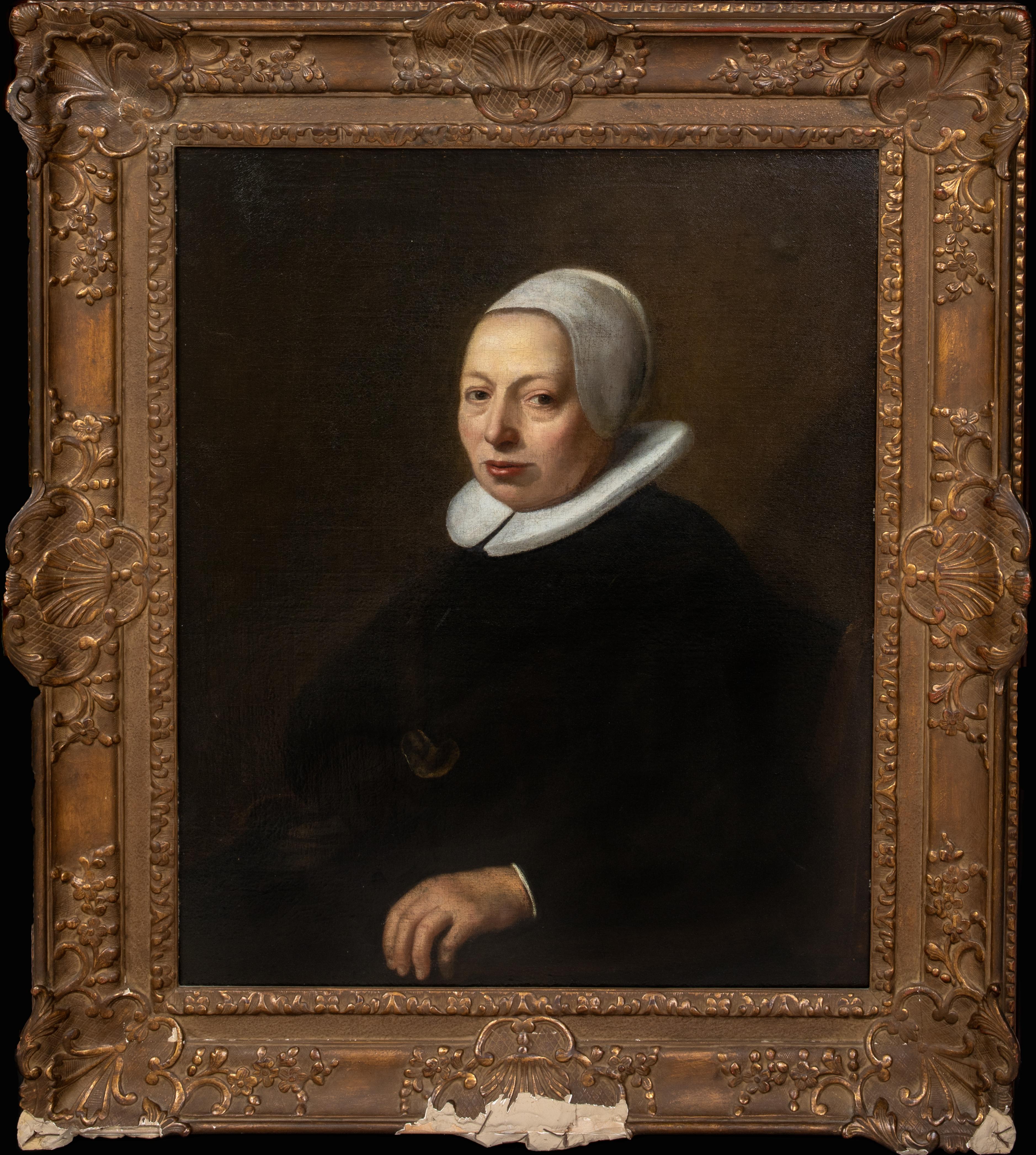 Portrait Of Mrs Backer, The Artists Mother, 17th Century For Sale at ...