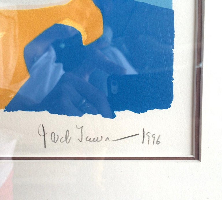 Jacob Lawrence - SUPERMARKET FLORA Signed Serigraph, Black Woman Flower ...