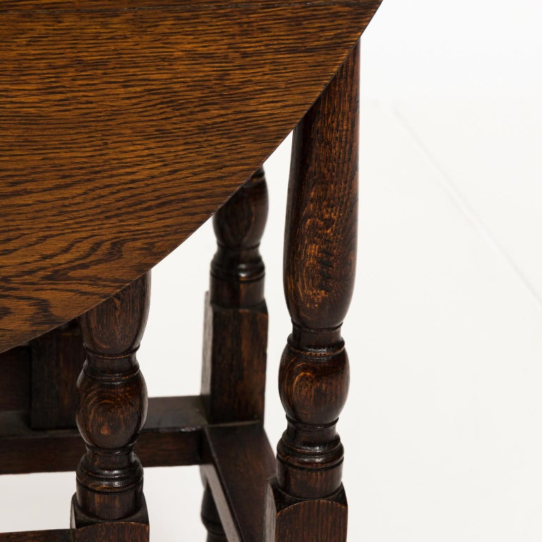 Jacobean Gate Leg Table, circa 1900s For Sale at 1stDibs