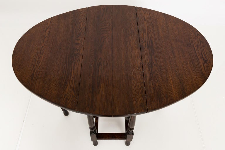Jacobean Gate Leg Table, circa 1900s For Sale at 1stDibs