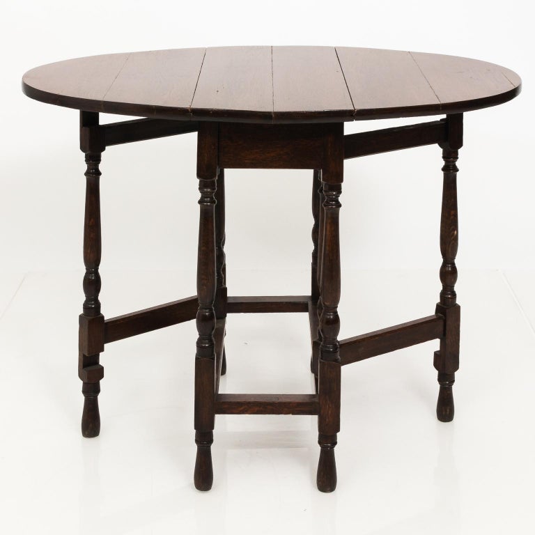 Jacobean Gate Leg Table, circa 1900s For Sale at 1stDibs