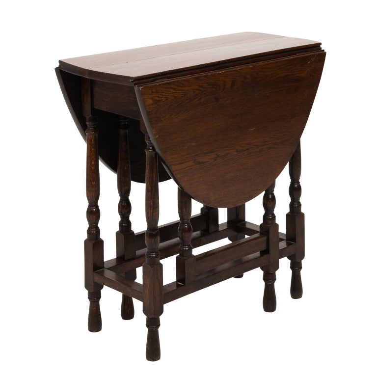 Jacobean Gate Leg Table, circa 1900s For Sale at 1stDibs