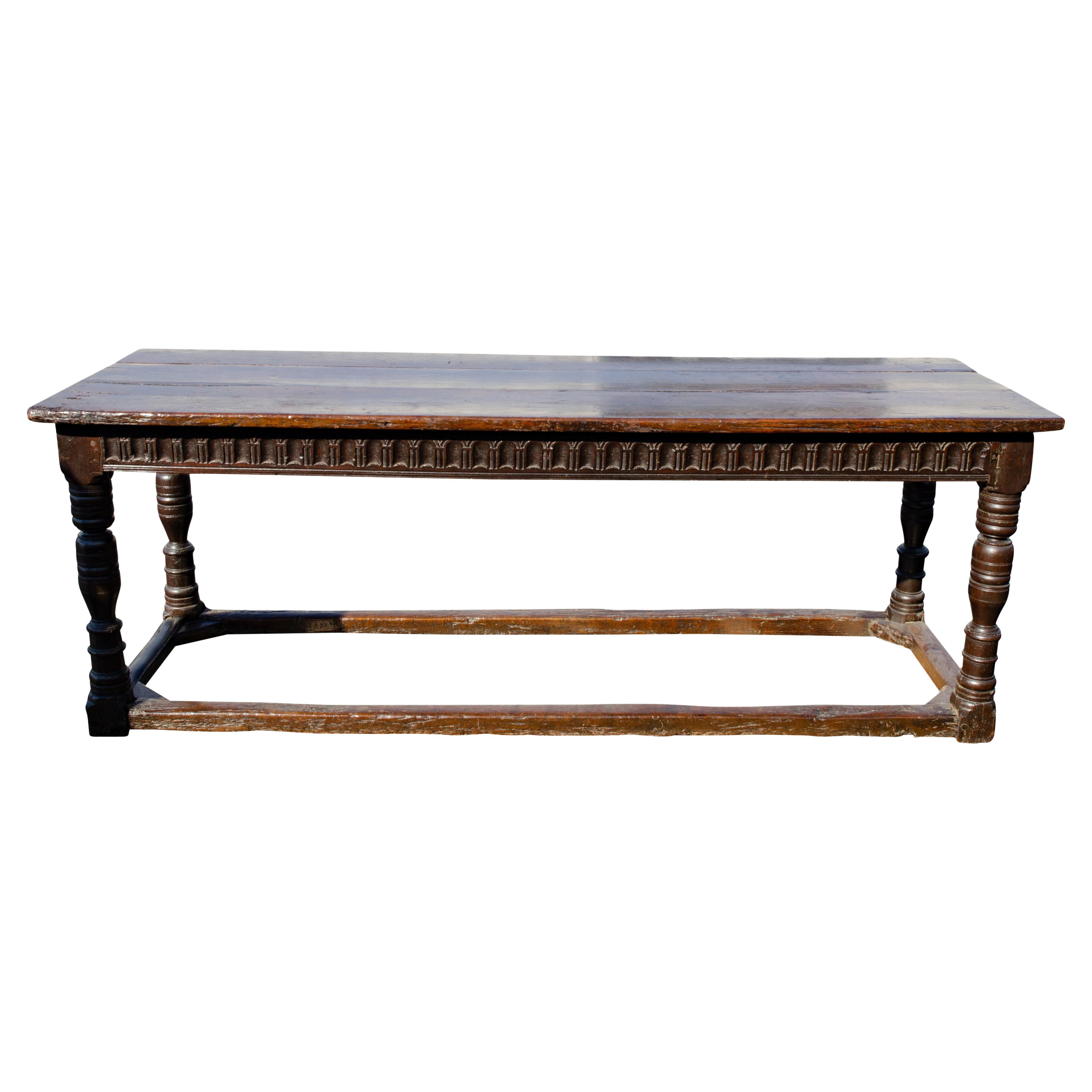 Jacobean Tables - 87 For Sale at 1stDibs | jacobian table, jacobean oak table, jacobean dining ...