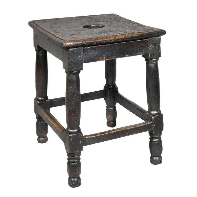 Jacobean Oak Stool at 1stDibs | jacobean stool