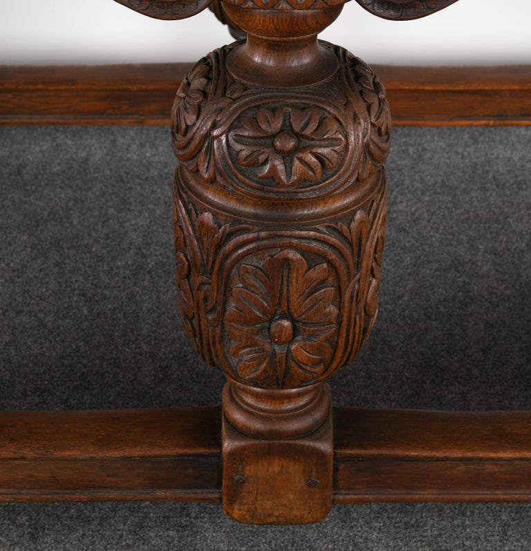 Jacobean Style Library Table, 1920s For Sale at 1stDibs | 1920 library ...