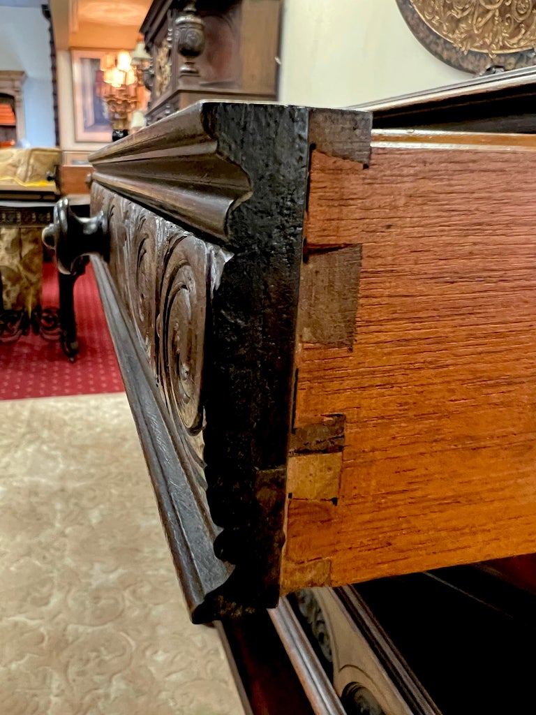 Jacobean Style Sideboard by Rockford Furniture Company For Sale at 1stDibs