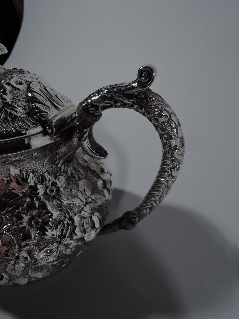 Jacobi and Jenkins Baltimore Repousse Sterling Silver 3-Piece Bachelor ...