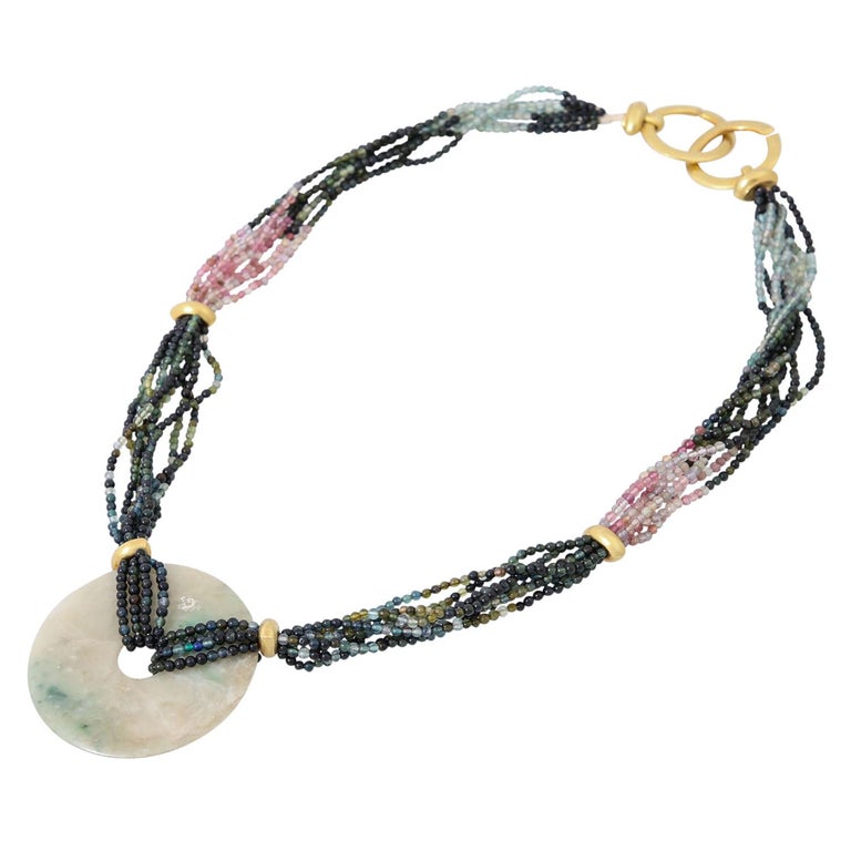 Jacobi Multi-Row Necklace For Sale at 1stDibs