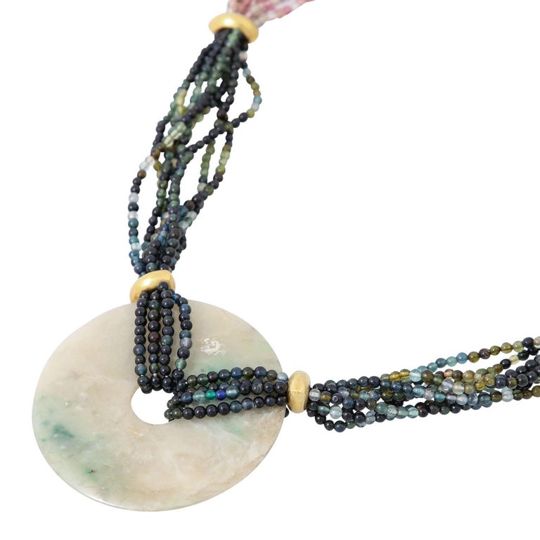 Jacobi Multi-Row Necklace For Sale at 1stDibs