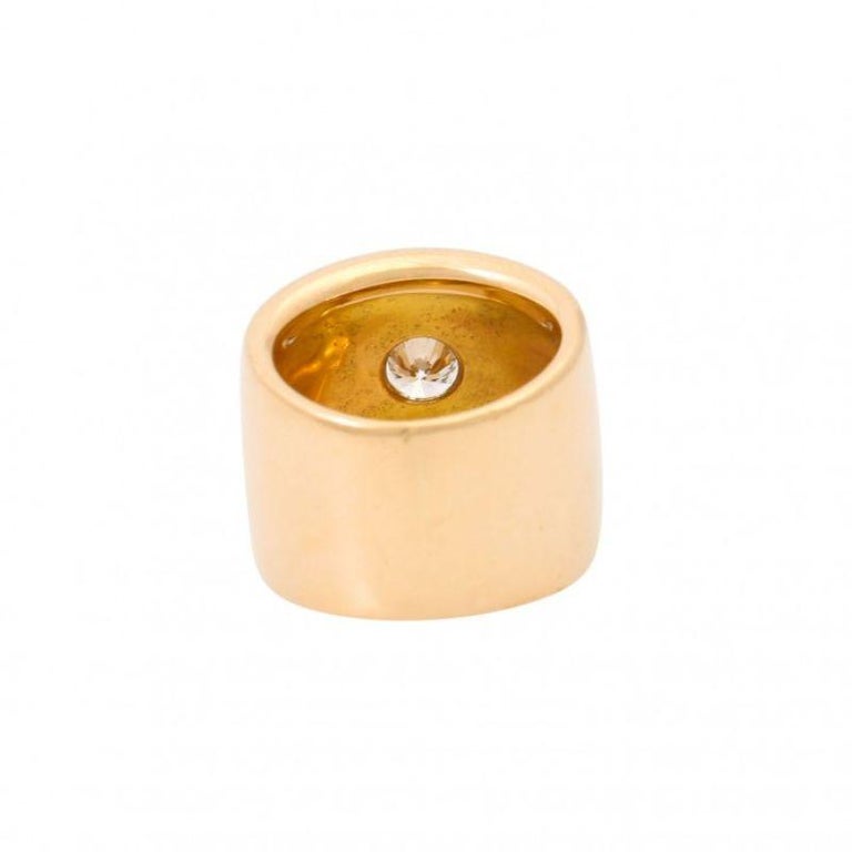 Jacobi Ring with Brilliant Approx. 0.50 Ct For Sale at 1stDibs