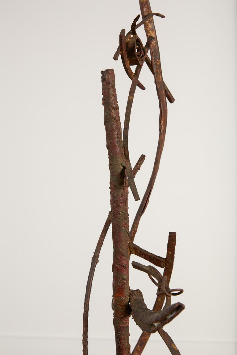 “Jacob’s Ladder” Welded Metal Sculpture by Max Finkelstein For Sale at ...