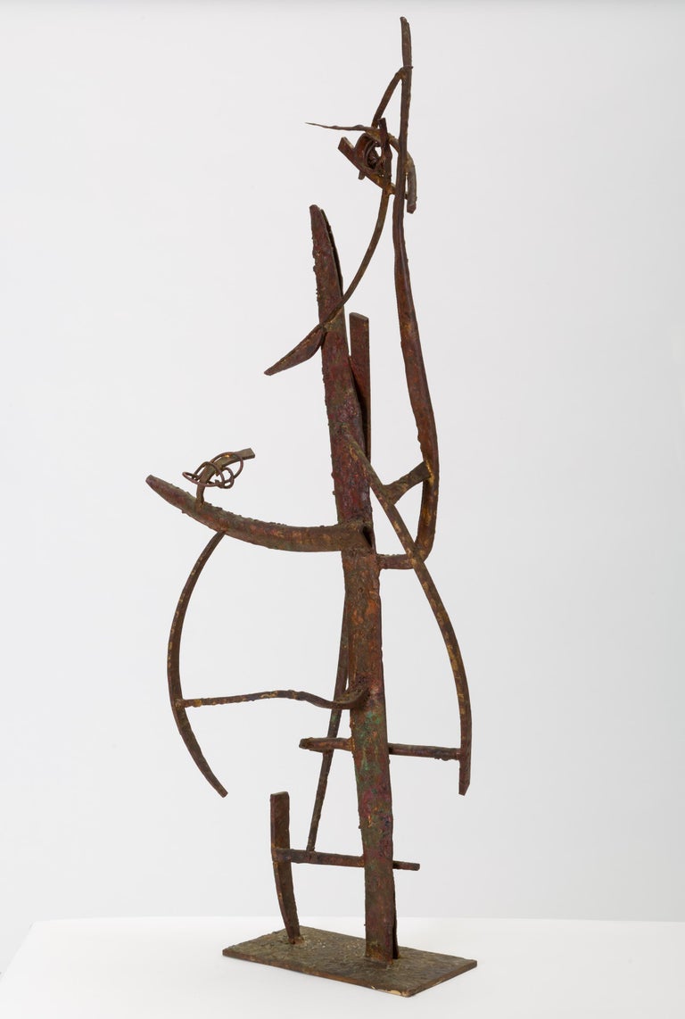 “Jacob’s Ladder” Welded Metal Sculpture by Max Finkelstein For Sale at ...