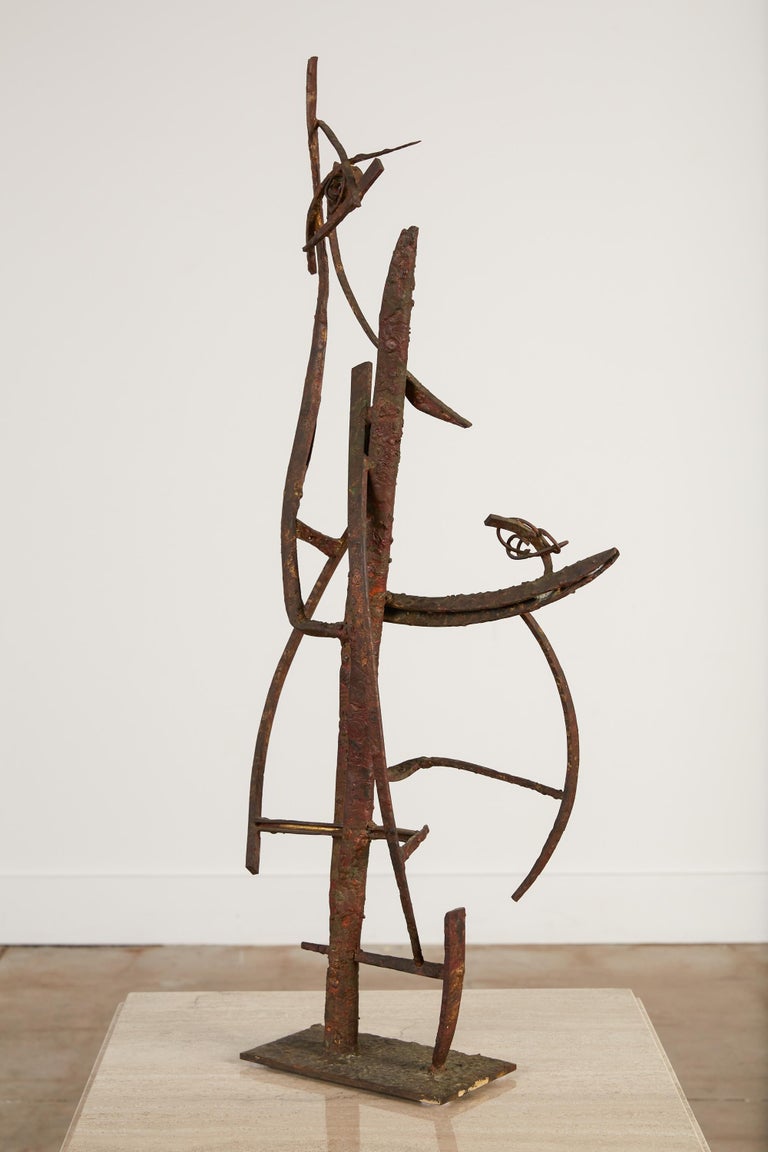 “Jacob’s Ladder” Welded Metal Sculpture by Max Finkelstein For Sale at ...