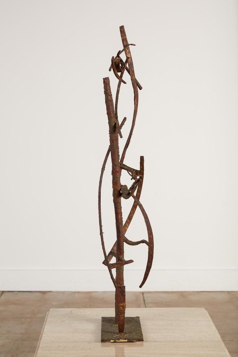 “Jacob’s Ladder” Welded Metal Sculpture by Max Finkelstein For Sale at ...
